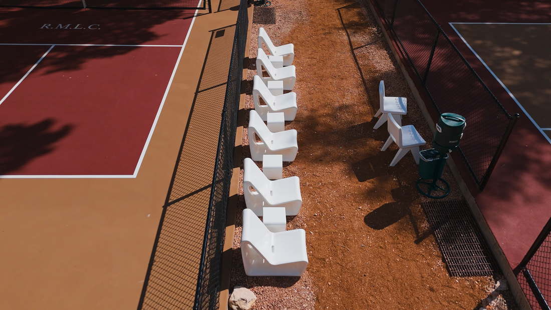 Courtside Collection: Outdoor Furniture for Pickleball, Tennis, and Be